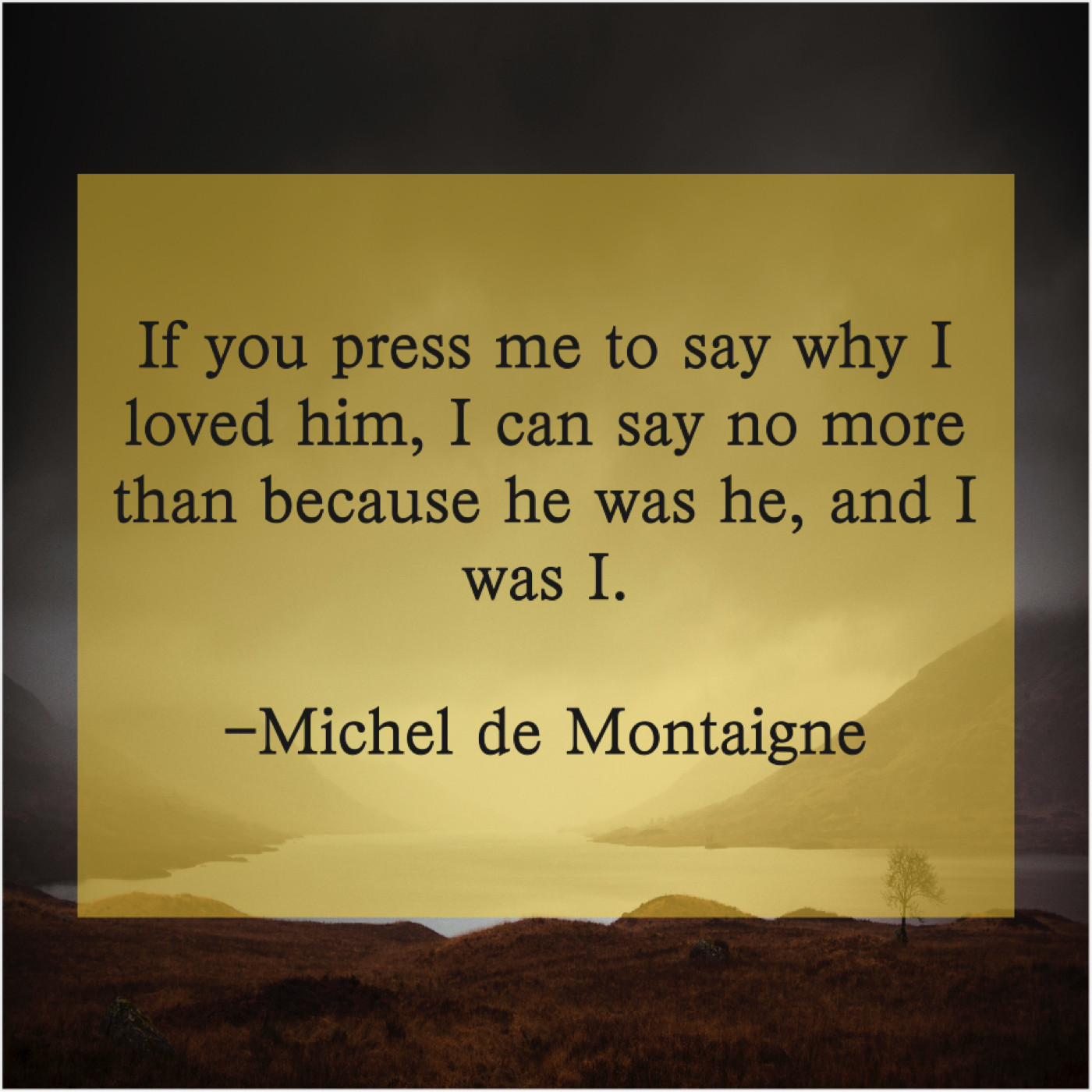 Michel de Montaigne – If you press me to… – Success Manifestation Secrets