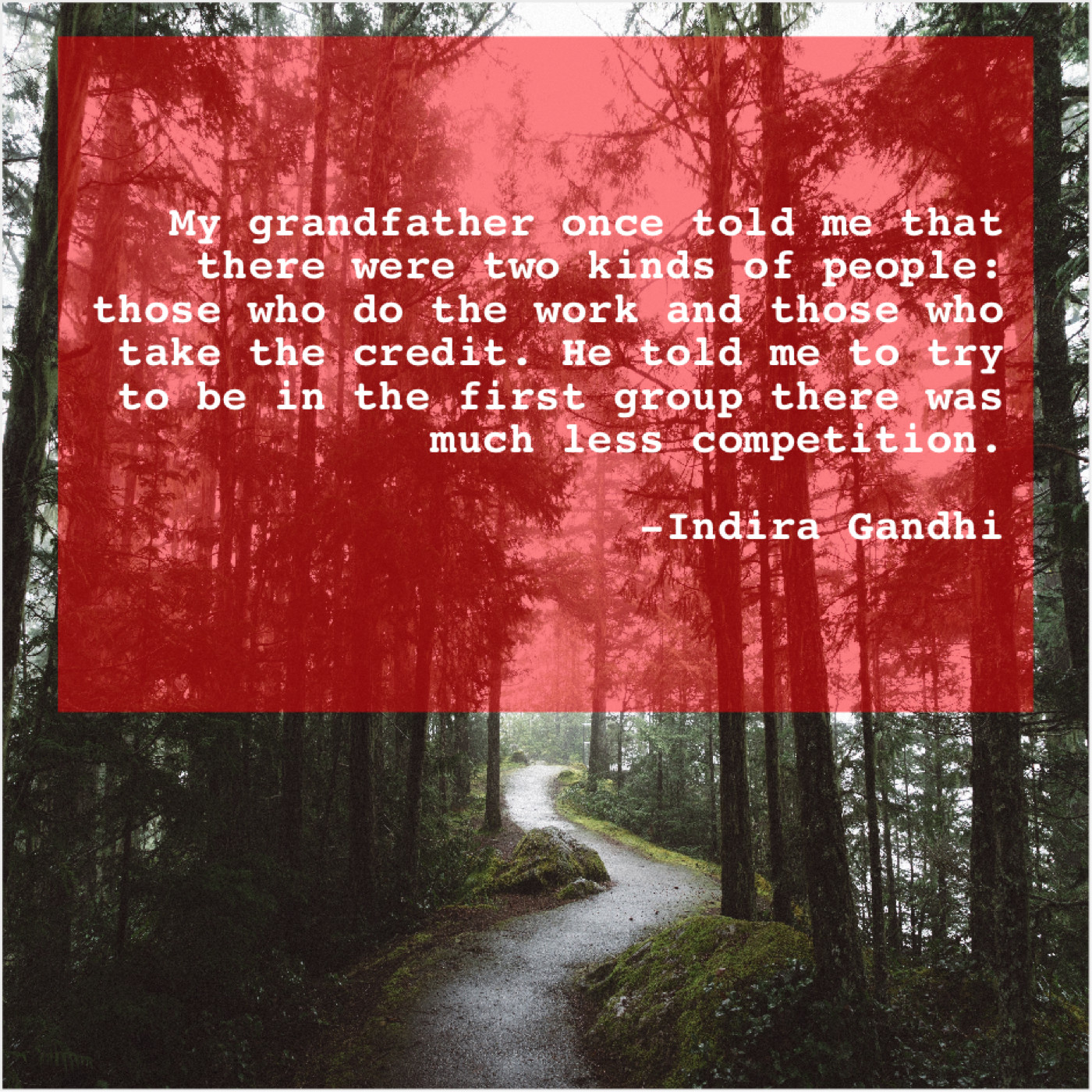Indira Gandhi – My grandfather once told me… – Success Manifestation Secrets