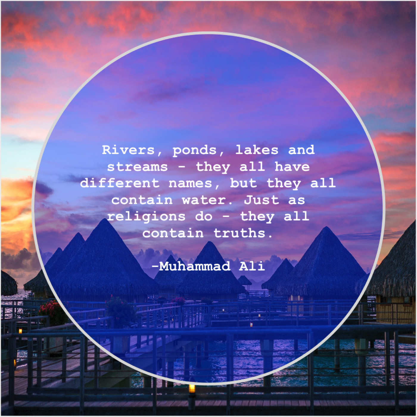 Muhammad Ali – Rivers, ponds, lakes and streams… – Success ...