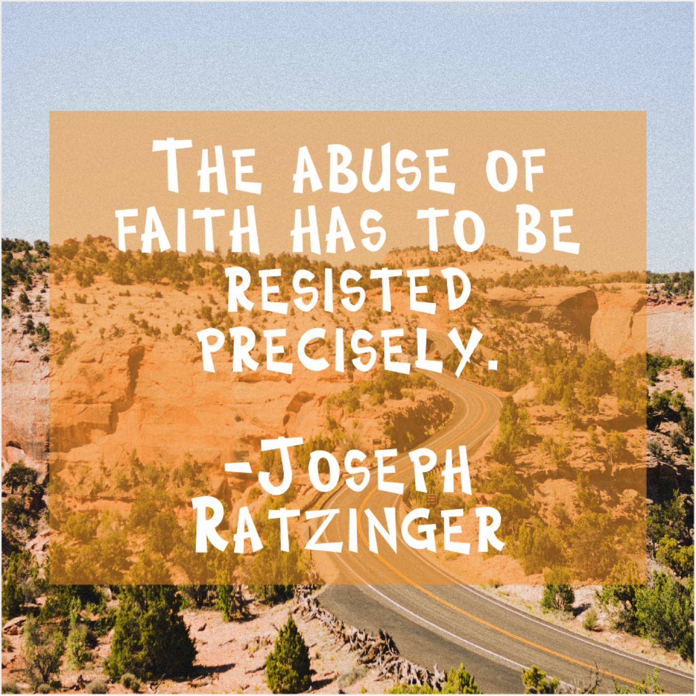 Joseph Ratzinger – The abuse of faith has… – Success Manifestation Secrets