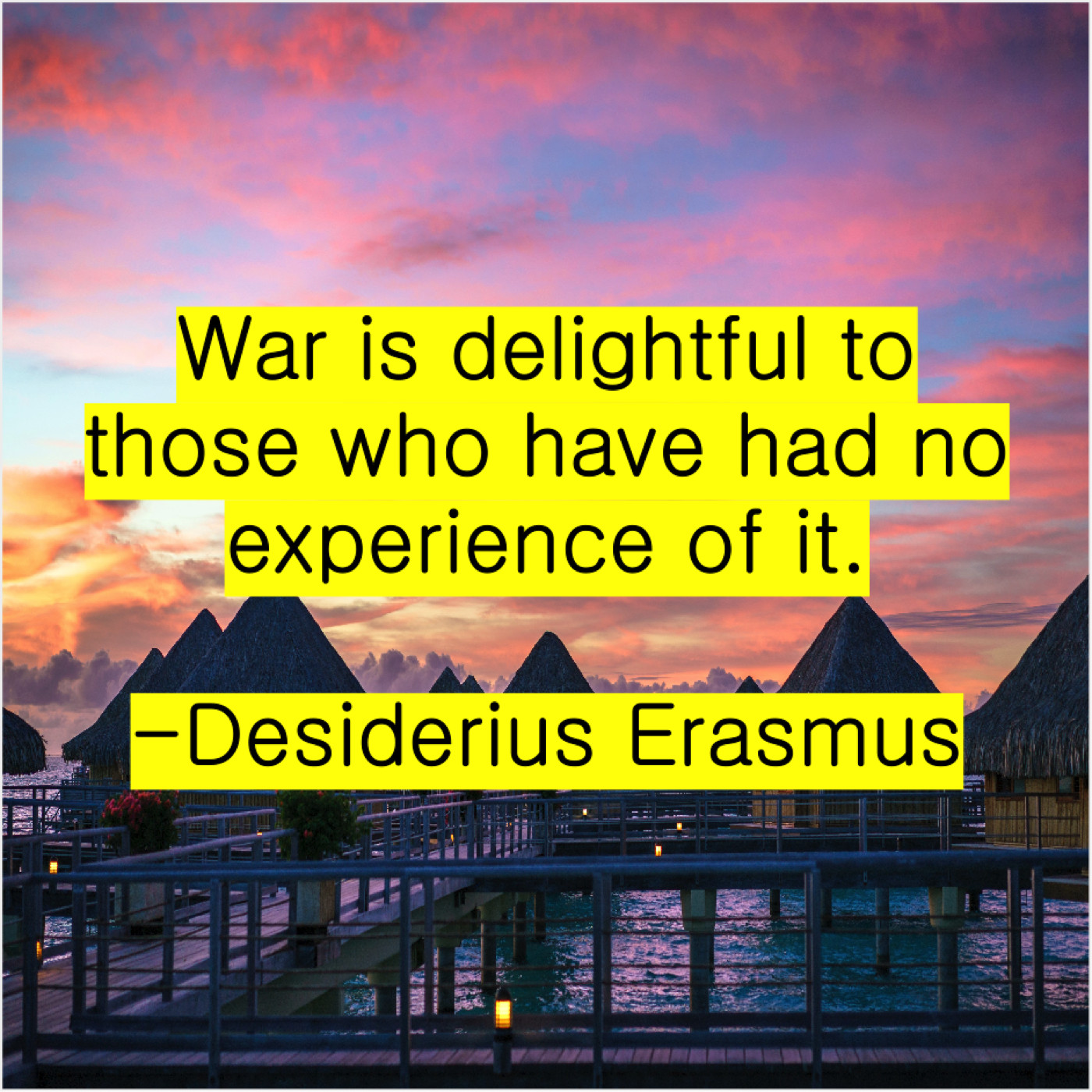 Desiderius Erasmus – War is delightful to those… – Success ...